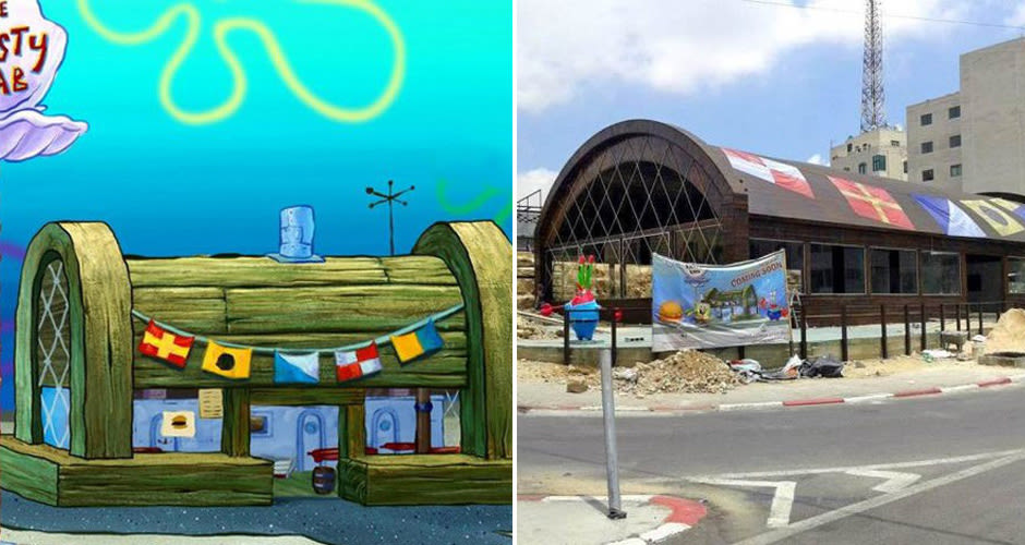 A Real-Life Krusty Krab Restaurant Will Be Opening Up in Palestine ...