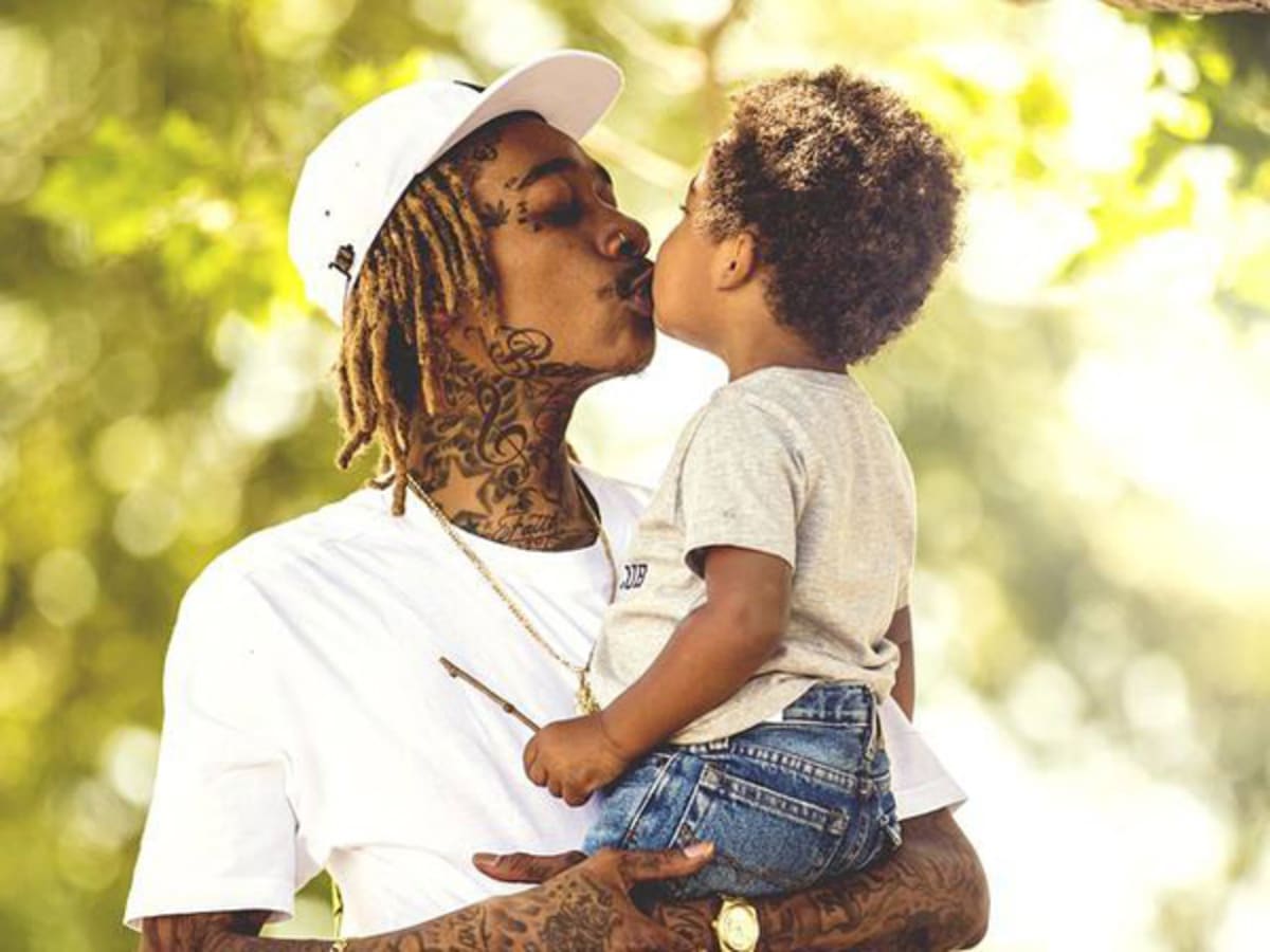 20 of the Best Pictures of Wiz Khalifa and His Son | PigeonsandPlanes